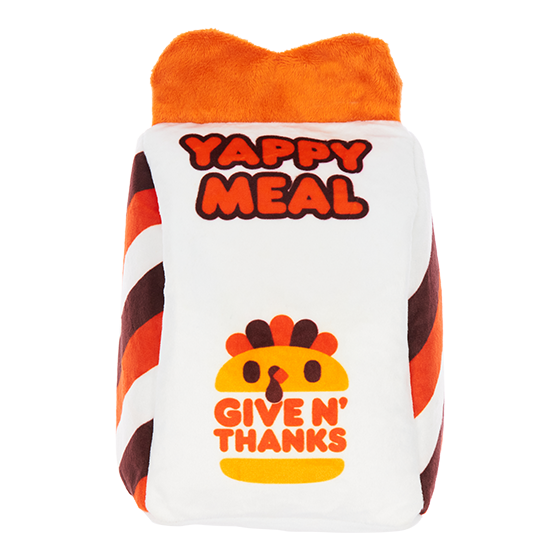 Fast Food Thanksgiving | Thanksgiving themed Dog Toys | Barkbox